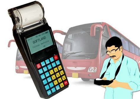 bus ticketing machines softland conductor ticketing machine