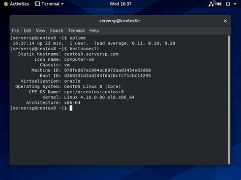 install centos 8 on virtualbox how to gnome desktop download and stream