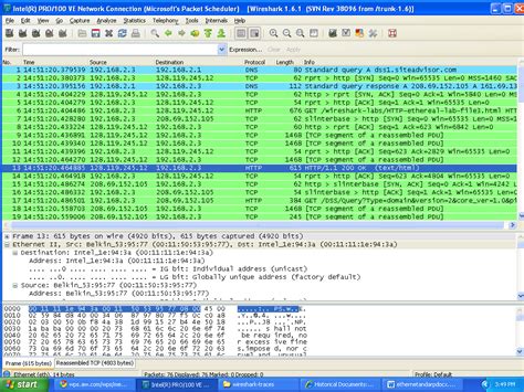 Wireshark 1 6 Wireshark Lab Ethernet And Arp