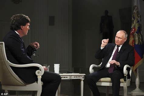 Zelenskyy Blasts Tucker Carlsons Fawning Putin Interview As Two Hours