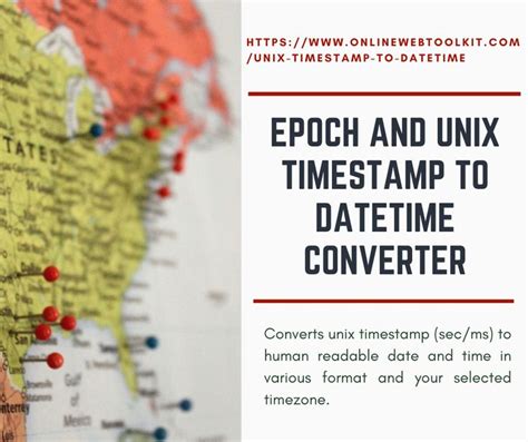 epoch and unix timestamp to date time converter unix datetime