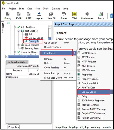 soapui groovy script javatpoint