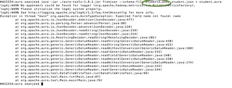 validating avro schema and json file cloudera community