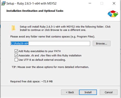 how to install ruby on windows geeksforgeeks