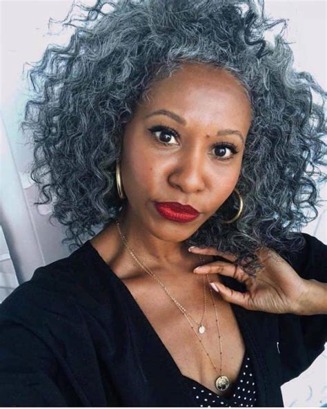 Women With Natural Gray Hair 50 Pics