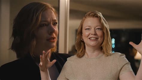 Sarah Snook And The Succession Team Break Down The Balcony Fight