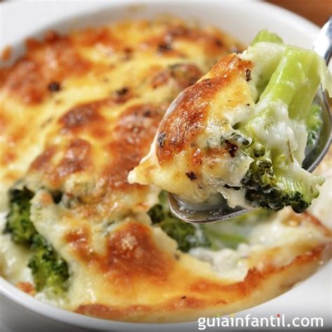 Brócoli Gratinado Con Salsa Bechamel Receta Para Niños