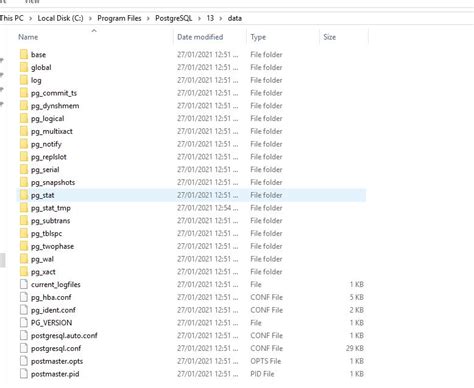 installation of postgresql 13 1 1 fails on windows fails