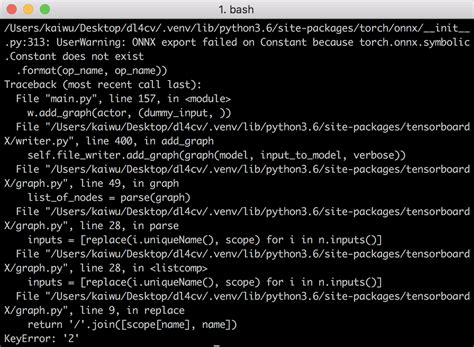 keyerror 2 when executing add graph · issue 75 · lanpa