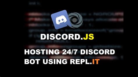 hosting discord bot 24 7 with repl it for free repl it aestra tech