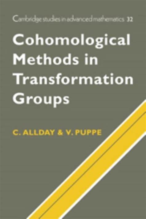 Cohomological Methods In Transformation Groups 9780521101325