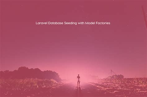 laravel database seeding with model factories