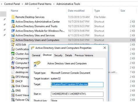 Installing Active Directory Users And Computers Mmc Snap In On Windows