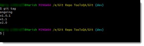 git tag operations git delete tag and git update tag