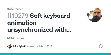 soft keyboard animation unsynchronized with flutter resize animation