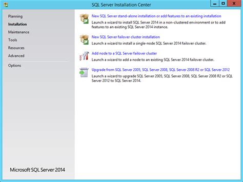 install a new instance of sql server micro focus storage manager 5 0