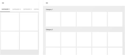 responsive ui layout material design