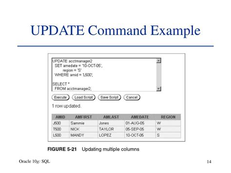 ppt chapter 5 data manipulation and transaction control oracle 10 g