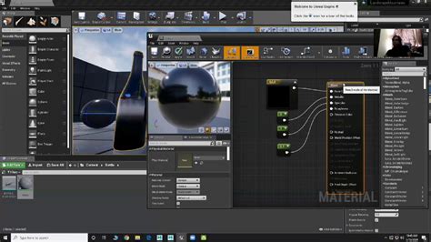 creating glass material in unreal engine 4 how to create realistic
