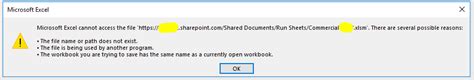 10 strategies solve “microsoft excel cannot access the file” error