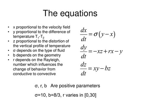 ppt il sistema di lorenz powerpoint presentation free download id