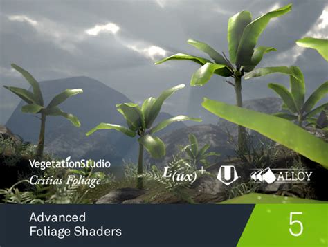 advanced foliage shaders v 5 시각 효과 셰이더 unity asset store