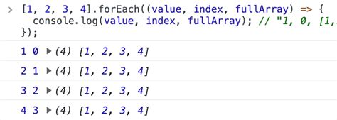 javascript foreach array prototype foreach atomized objects
