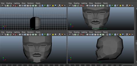 solved front view perspective view also blocky polygons autodesk