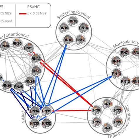 Between Network Connectivity Is Altered In Schizophrenia Connectivity