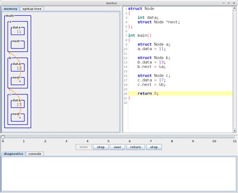why do we use a struct pointer inside a structure