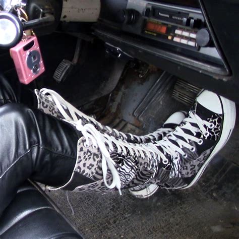 Pump That Pedal Vivian Ireene Pierce Knee High Converse Sneakers