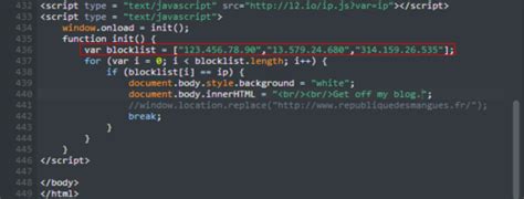 A Very Simple Ip Address Blocking Script Tumbex