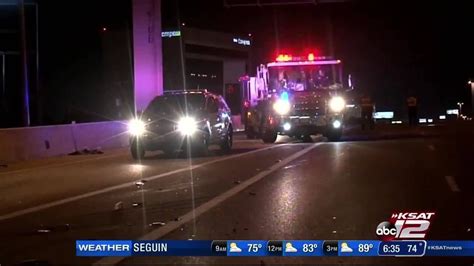 2 Hospitalized After Rollover Accident On Loop 410 Youtube