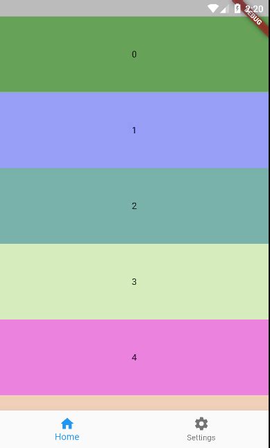 hide or show bottom navigation bar while scrolling with flutter