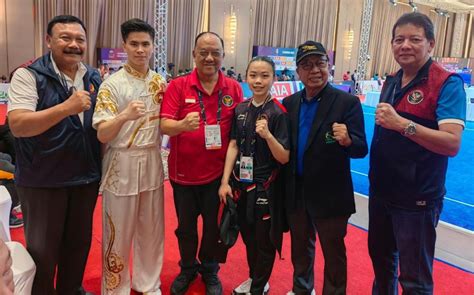 Wushu Indonesia Tambah Medali Sea Games Kamboja 2023