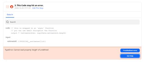 javascript how can i catch undefined before it errors zapier community
