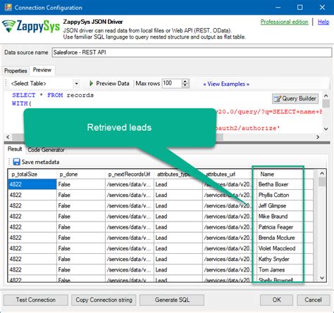 how to call salesforce rest api via odbc driver zappysys blog