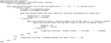 is nesting mysql async functions bad practise discussion cfx re