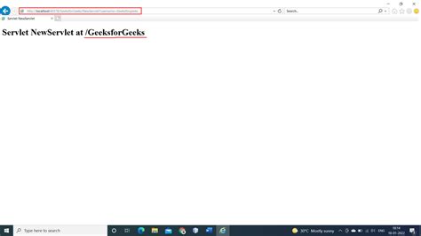 creating first servlet application using netbeans ide geeksforgeeks