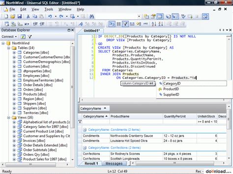 universal sql editor 1 7 0 1 download télécharge Éditeurs de code