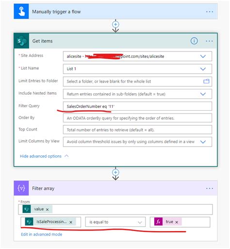 solved odata filter issue with a boolean field power platform community