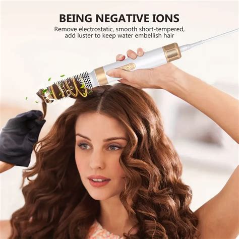 Hot Air Brush 7 In 1 Hair Dryer Brush 110000 Rpm High Speed Hair Dryer