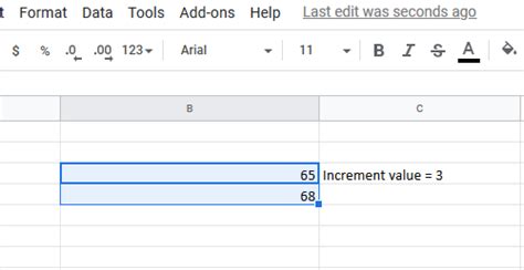 excel increment cell number opsqlero