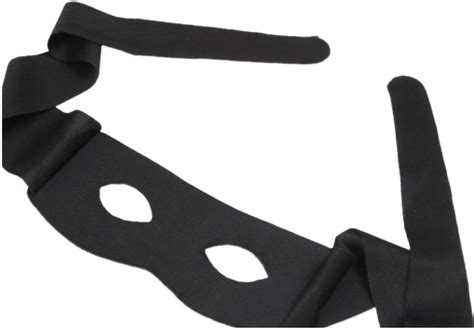 Winbob Eye Mask Highwayman Robber Fancy Dress Black Bandit