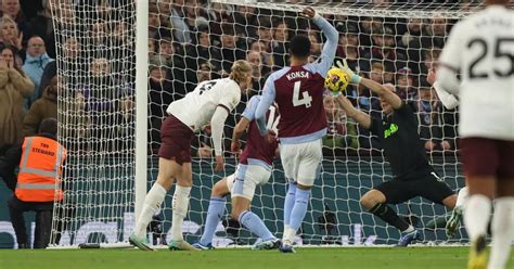 Aston Villa Vs Man City Live Highlights And Reaction As Leon Bailey