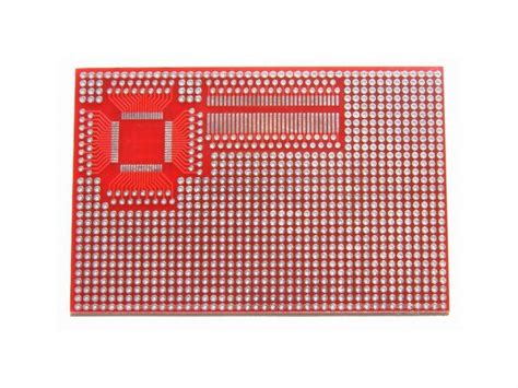2 layers tqfp tqfp64 soic smt prototype board atmel pic