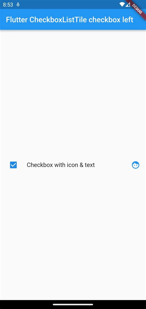 how to position checkboxlisttile checkbox to left in flutter