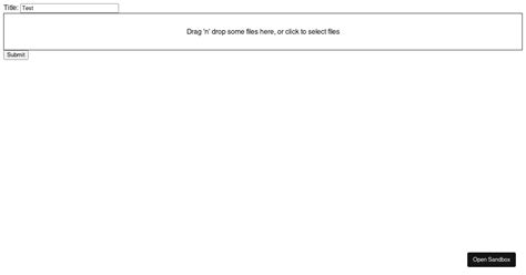 react beautiful dnd react hook form yup react dropzone codesandbox