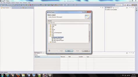 programming for beginners create dynamic web project in