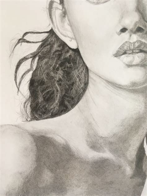 Mi Proyecto Del Curso Retrato Realista Con Lápiz De Grafito Domestika